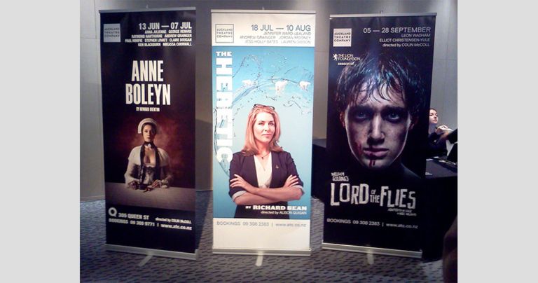 Auckland Theatre Company Graphic Design Work | Saucy Hot Design